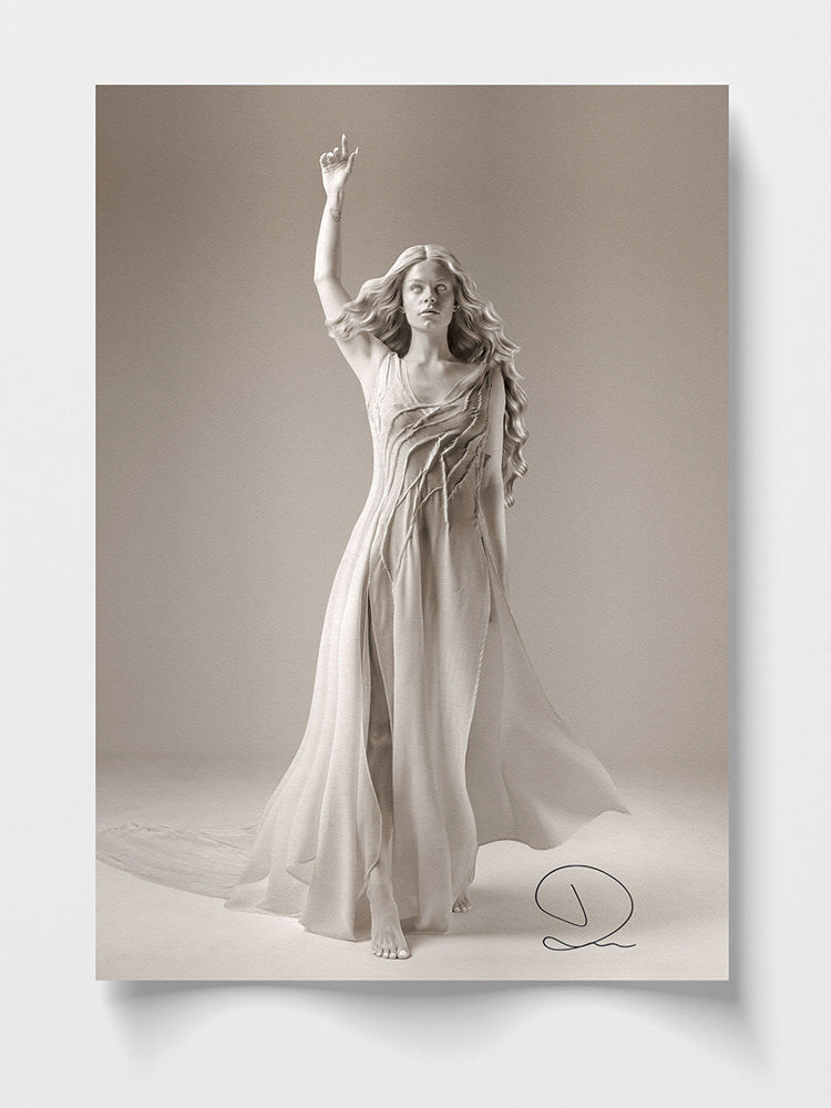 Higher Poster (signed) – Davina Michelle